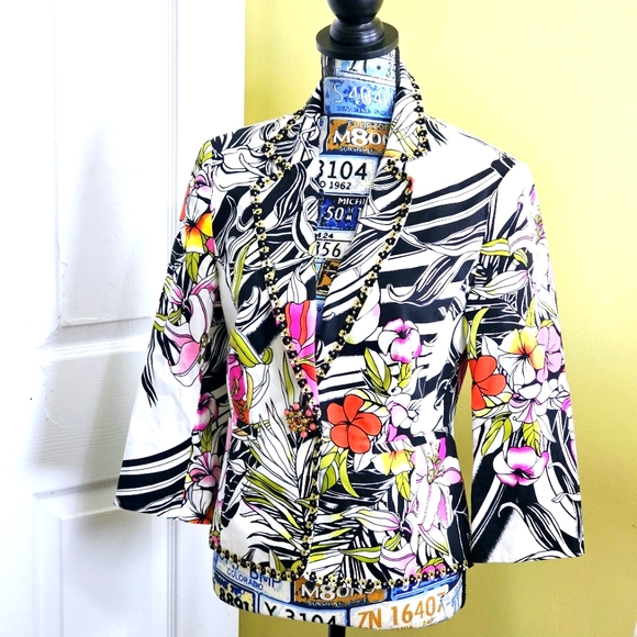Grace Elements | Jackets & Coats | Grace Elements Womens Tropical ...